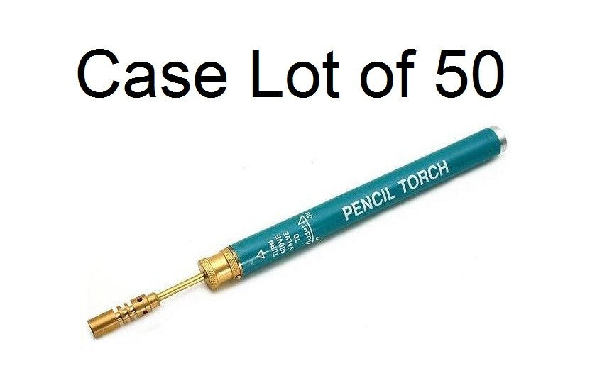 Lot of 50 Butane MINI PENCIL TORCHES Refillable Welding Soldering Jewe ...