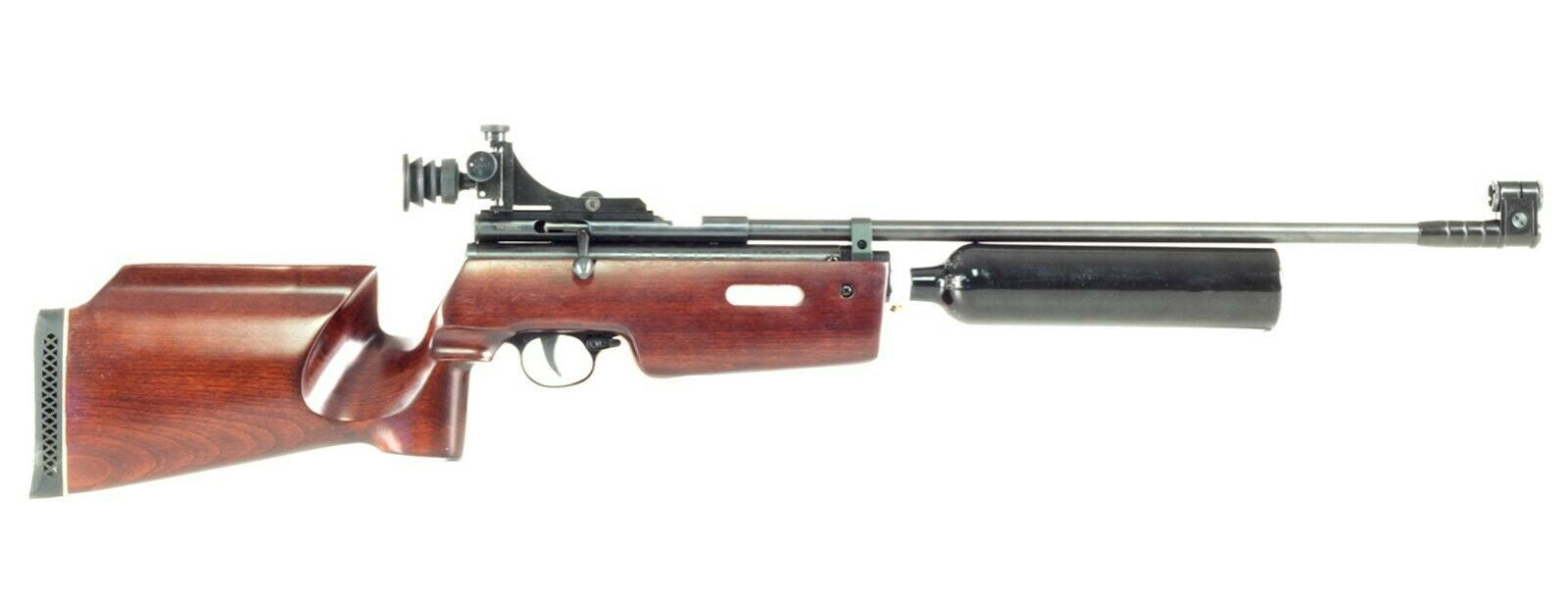 Beeman SAG Competition .177 cal CO2 Tank Air Rifle Real Wood Stock AR2 ...