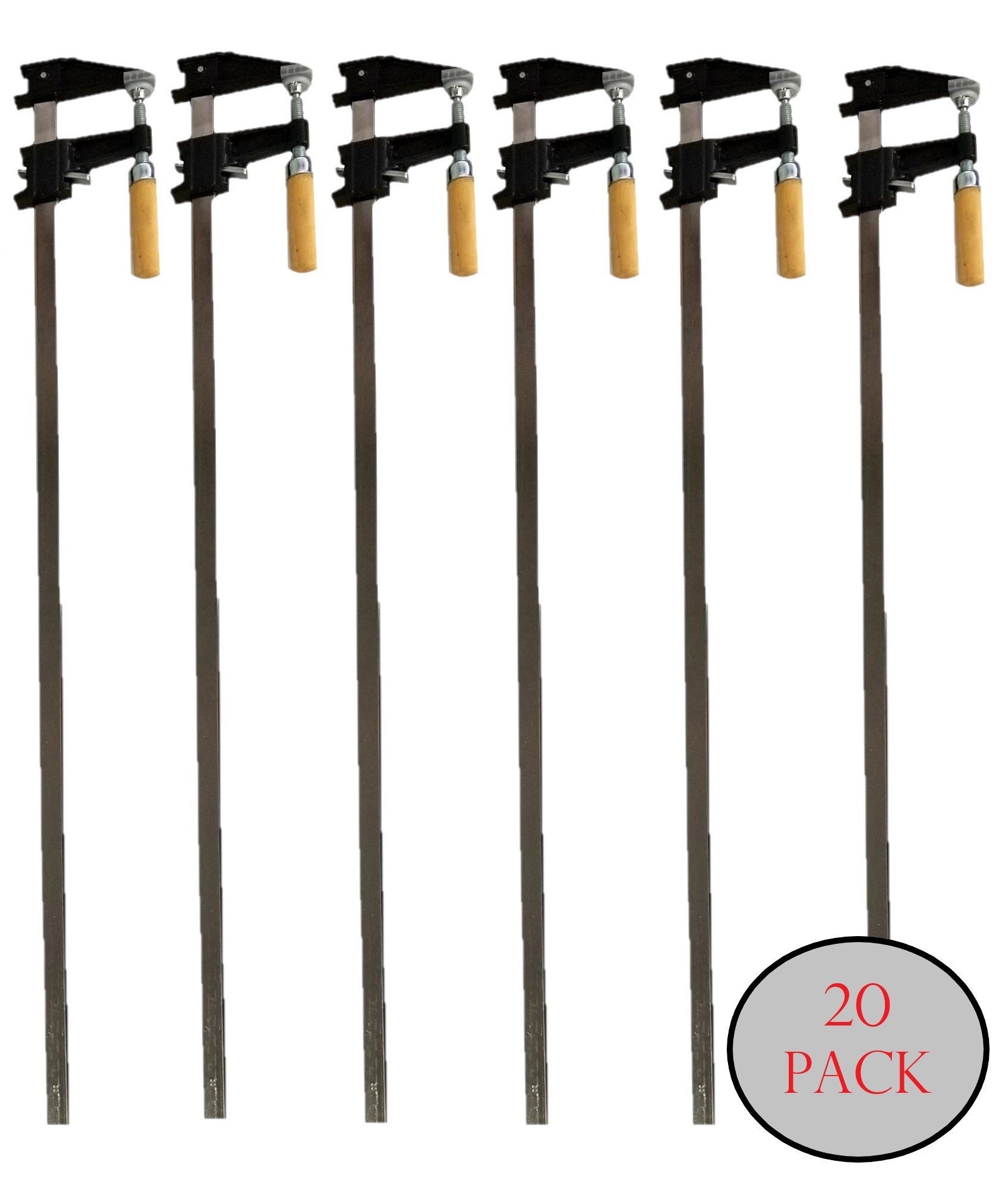 Case of 20 pcs - 30" Steel Bar Clamps - Wholesale Volume Load – Bulk ...
